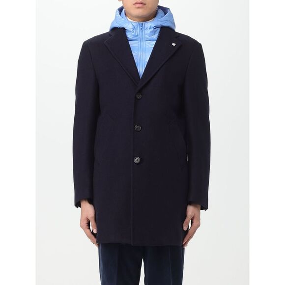 Manuel Ritz | Jackets & Coats | Manuel Ritz Coat Men Blue | Poshmark